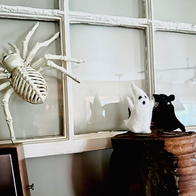 Clay Mushroom Ornament, Sparkly Polymer Ceramic Christmas Tree Decor ...