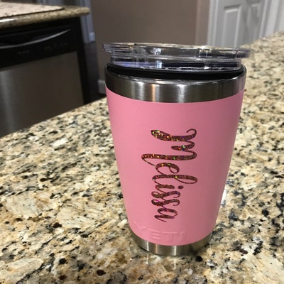 Name Decal Rose Gold Decal Chrome Decal Vinyl Name Decal - Etsy