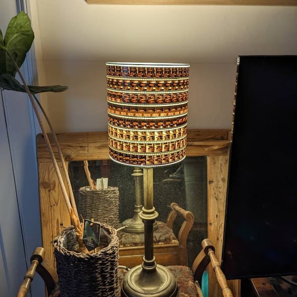 Recycled 35mm Film Strip Lamp Shade - Choose Your Film - Etsy