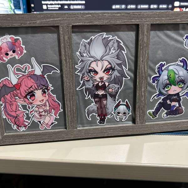 ZENTREYA VSHOJO 3 Acrylic Keychain - Etsy