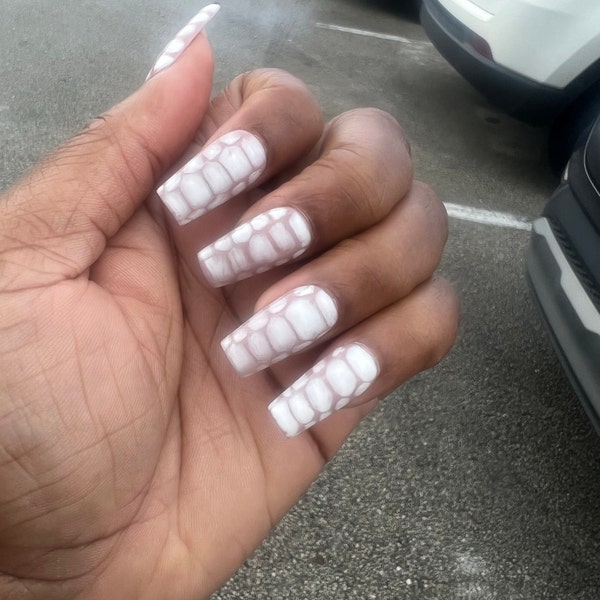 Colorful Disaster | Press on Nails - Etsy