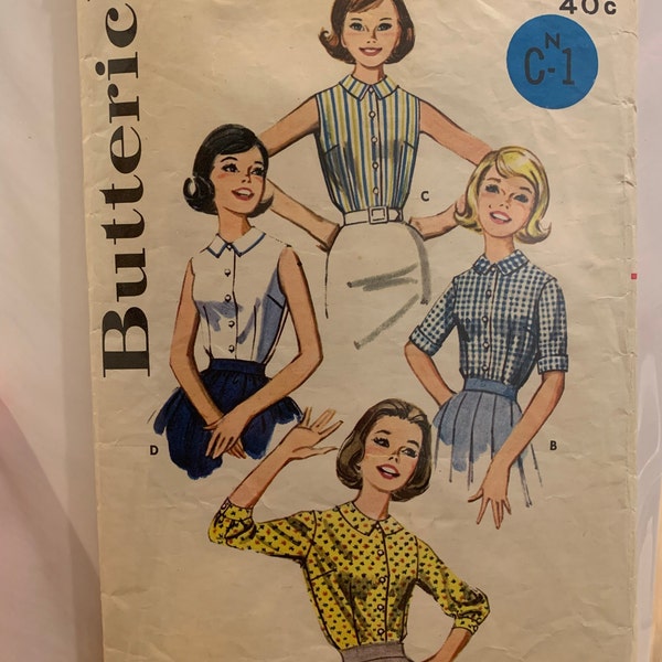 Classic Butterick 3928 Sewing Pattern-misses' Nightgown Size Xsmall ...