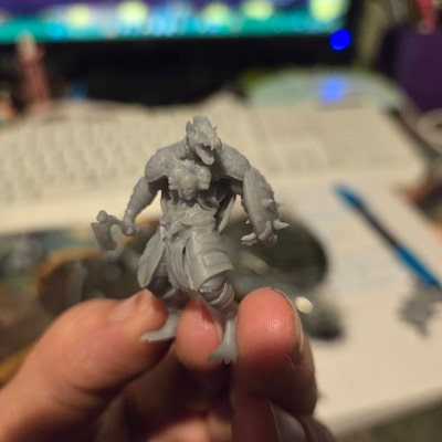 Volcano Demon 3D Printed Miniature Model Roleplaying Games Tabletop ...