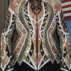 Western Light Pink Show Shirt Western Show Shirt for Women Horse Riding ...