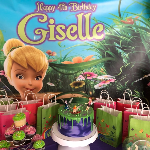 Tinkerbell Party Banner - Etsy