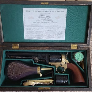 1860 Colt Army Presentation Case - Etsy