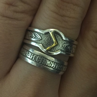 Kenaz Rune.kano Rune Ring.runic Ring.ring Viking.rune Ring.rune Jewelry ...