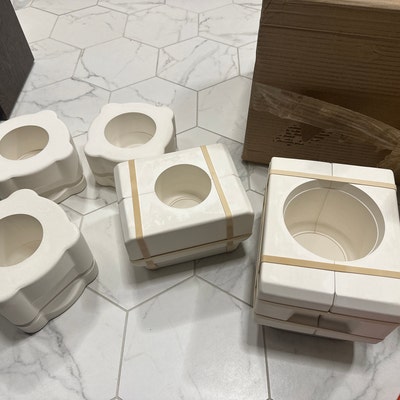 Plaster Mold for Handmade Slipcasting Mug Cup Shape DIY Pottery Tool ...