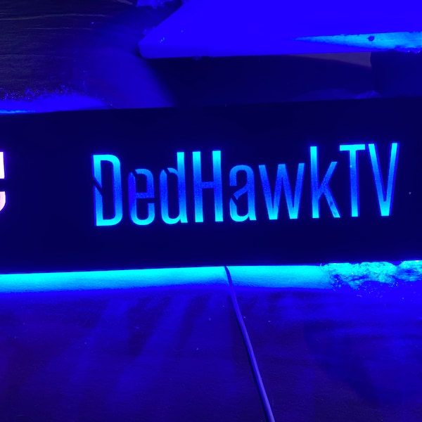 Gamer Tag for Twitch, Gamer Tag Neon Sign, Gamer Tag Led, Gamer Tag ...