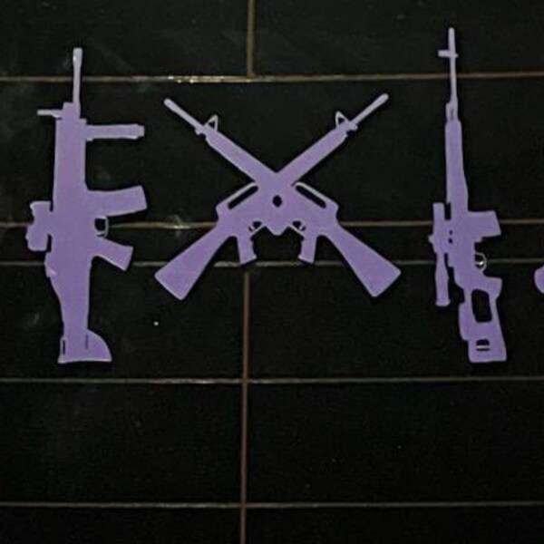 Coexist Vinyl Decal / Sticker, Guns, Grenade - Super High Quality - Etsy
