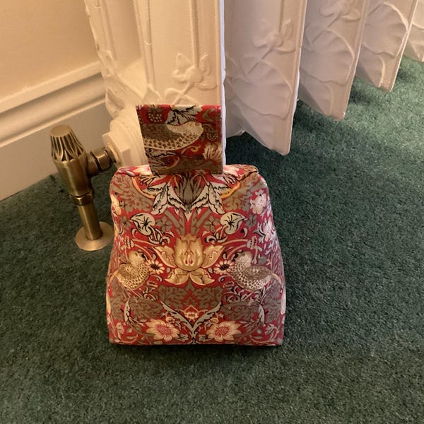 Pure 100% WOOL Tweed DOOR STOPS Country Style Fabric Door Stopper 5 ...