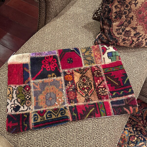 Small Vintage Rug 1.7x3.2 Small Turkish Rug, Small Oushak Rug, Small ...