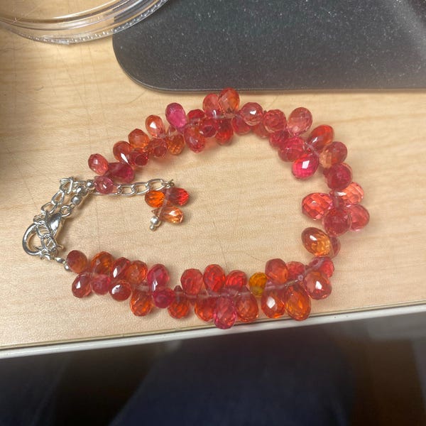 OPAL Bracelet's|natural Ethiopian Welo Fire Opal Smooth Rondelle Beads ...