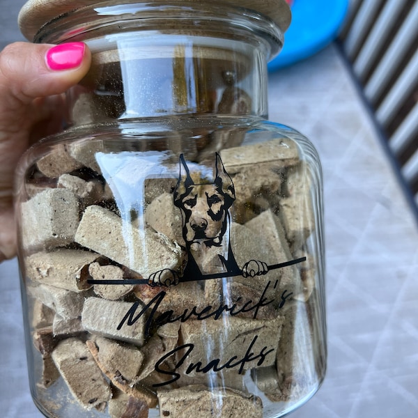 Doberman Svg Dog Svg Files for Cricut Peeking Dog Clipart Vector Image ...