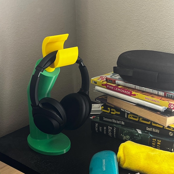 Minifigure Headphone Stand: 3D Printed Gaming Headset Holder - Etsy