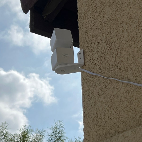 3D Printed Corner Mount for WYZE Cam Pan V3. Can Be Used Outdoors. WYZE ...