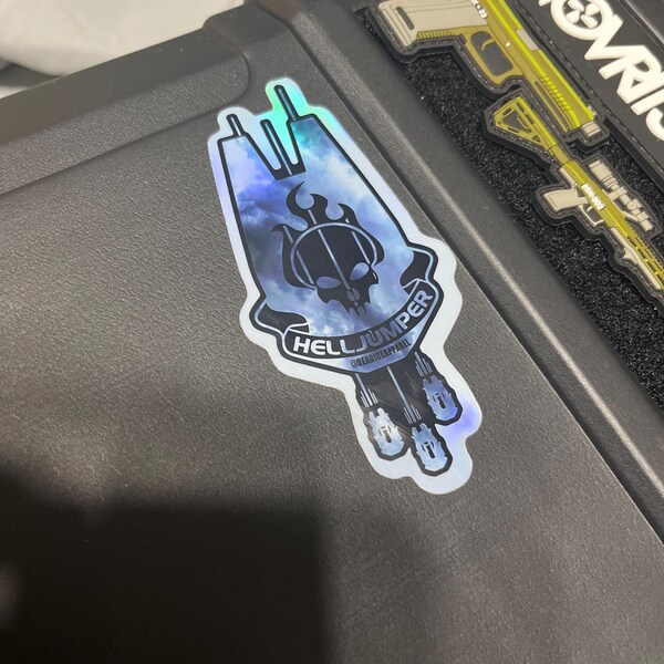 Hell Jumper Sticker Halo 3 ODST - Etsy