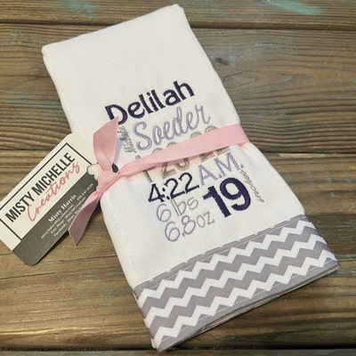 Personalized Burp Cloths House Divided NFL NBA Hockey MLB - Etsy