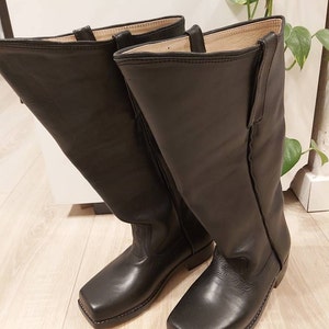 Very Tall Cavalry Dragoon Musketeer Pirate Larp Boots Size 42 - Etsy