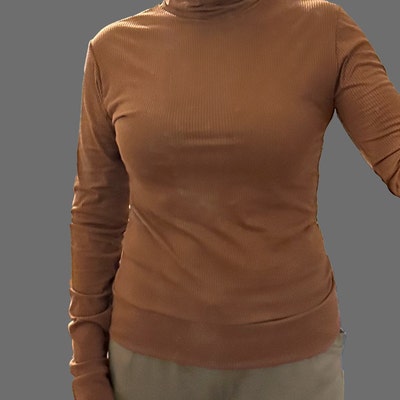 Turtleneck & Mock Neck Top Digital PDF Sewing Pattern // US Size XS-L ...