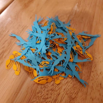 Confetti Tennis Racket and Ball 150 Pieces Tennis Theme Sport Party ...