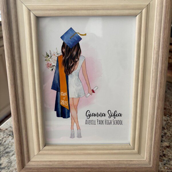 4 Personalized Best Friend Print, Best Friend Gift, Birthday Gift ...
