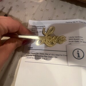 Custom Etched Logo Acrylic Stir Sticks set of 10 Ideal for Events ...