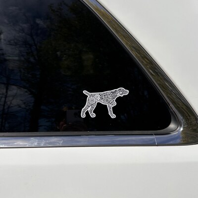 German Shorthaired Pointer GSP Pointer Sticker Dog Sticker GSP ...
