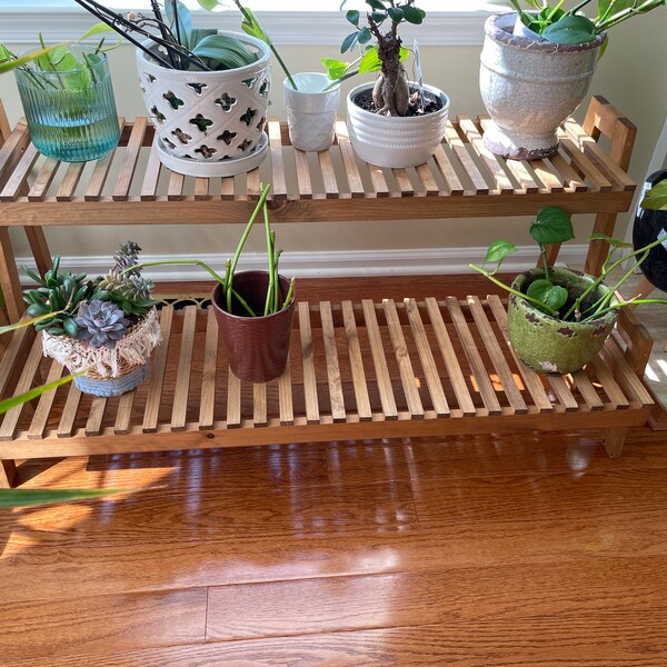 Flower Pots Holder Bench, Plant Stands for Indoor Plants, Plant Riser Bench, Pot Table, Stool ...