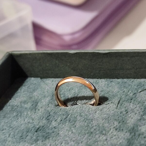 7mm Solid Gold Men's Wedding Band • BEVELED • ICE MATTE • 10k 14k 18k ...