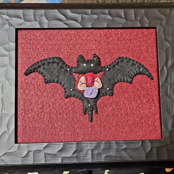 Chiroptera - Felt Anatomy - Biology, Gothic, Creepy, Cute, Halloween ...