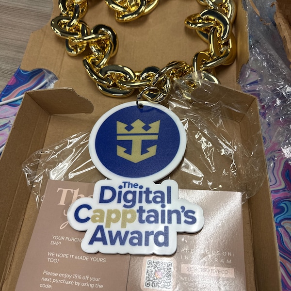 Custom Uv Printed Oversized Sports Chains / Gold Oversized Chain ...
