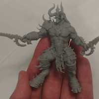 Undead Anubis, Ancient Egyptian God King Archvillain Games Printed ...