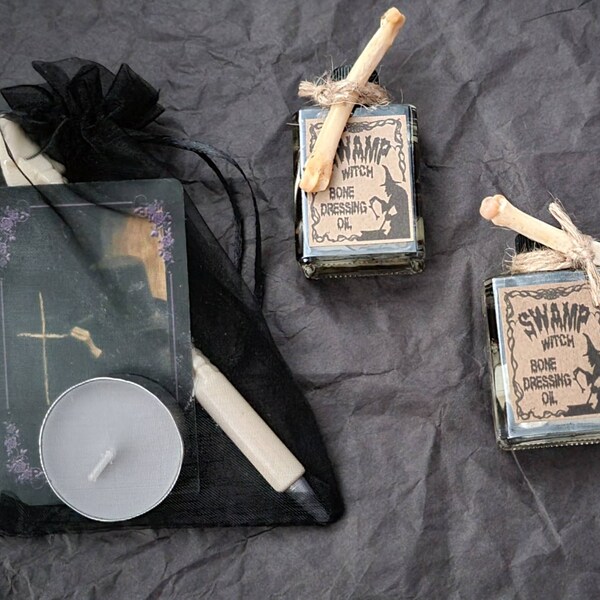 WITCH’S Coffin Oracle Bones - CRONES BONES - Real Bone Fortune Telling ...