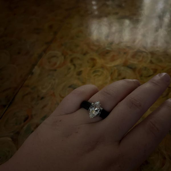 Silicone Rings for Women, Silicone Ring With Crystal, Olive Silicone ...