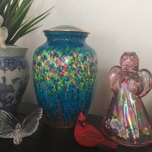 Leopard Print Cremation Urn Cheetah Print Cremation Urn Hand - Etsy