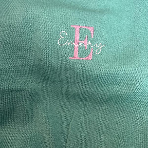 Custom Embroidered EMT Quarter Zip With Credential Acronym and ...