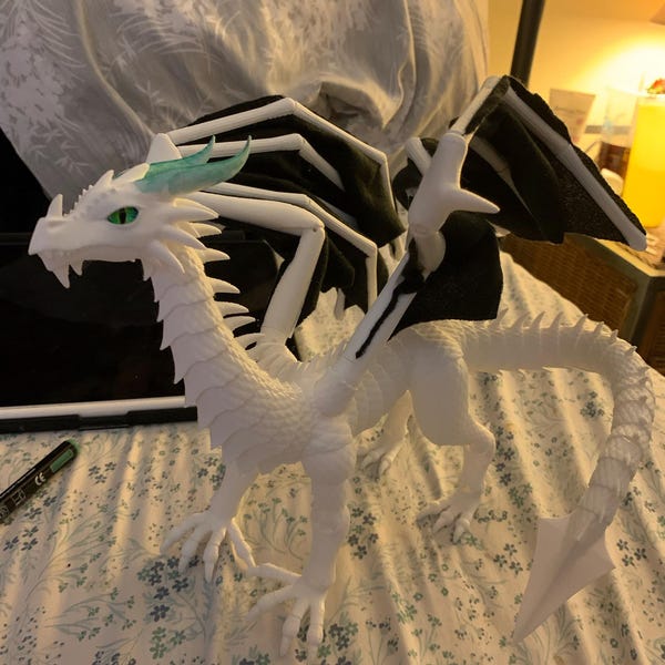 Gankra Kaiju Monster BJD Articulated Creature FREE Extra Pins and ...