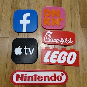 Splatoon Squid Sign Logo Decor 4.3in game Room Videogame - Etsy