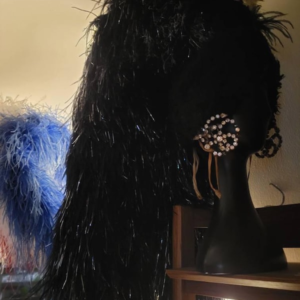 Antique Embroidered Dickey, Tulle See-through Lady's Tabard - Etsy