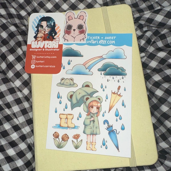 Asian Sauces Sticker Sheet - Cute Condiments, Asian Foods Stickers ...