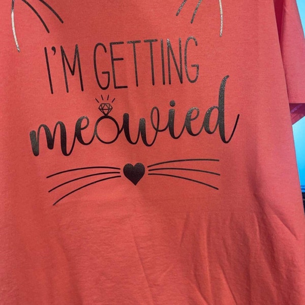 I'm Getting Meowied Svg, Engagement Ring Svg. Vector Cut File for ...