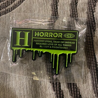 Halloween Horror Enamel Pin Slasher Movie - Etsy
