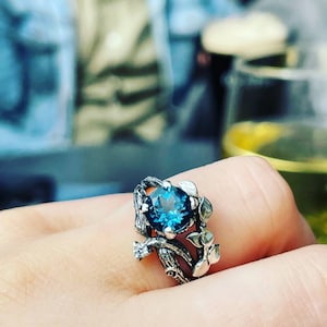 Honeycomb Silver Wedding Band Set Hexagons as Beehive Pattern - Etsy