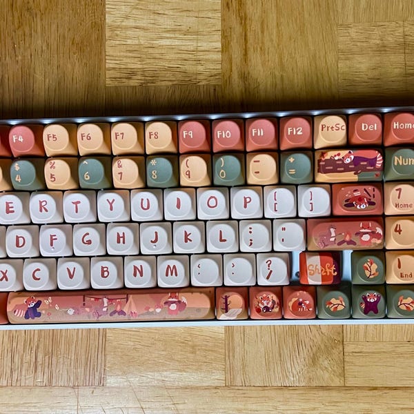 Cyberpunk: Edgerunner 124 Keycaps Set - Dual Legends (top + Side), Cool ...