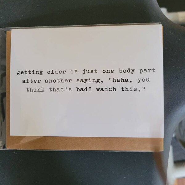 Getting Older is Your Body Saying: Think That's Bad Watch This // Funny ...