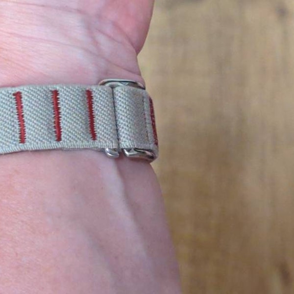 NYLON LOOP BAND Compatible With Garmin Instinct Forerunner Venu Fenix ...