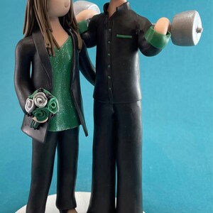 Horror Film Inspired Wedding Cake Topper Customized by - Etsy