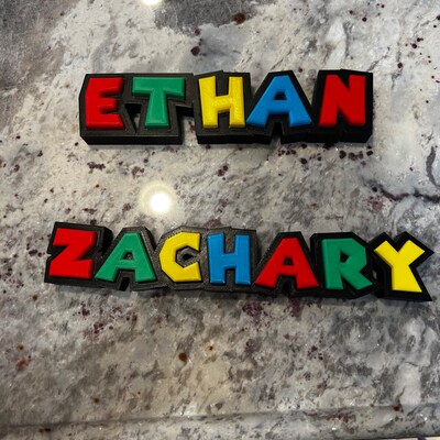 Custom Mario Style Name Plate Personalised Desk Sign Boy - Etsy