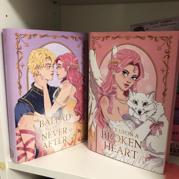 Once Upon a Broken Heart, the Ballad of Never After Dust Jacket ...